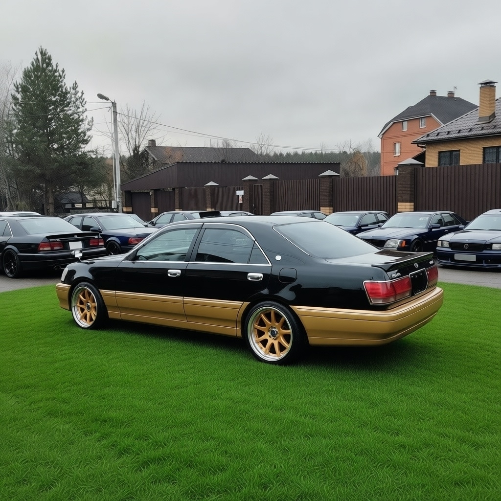 AI видит по своему — Toyota Crown (S170), 1 л, 2001 года | прикол | DRIVE2