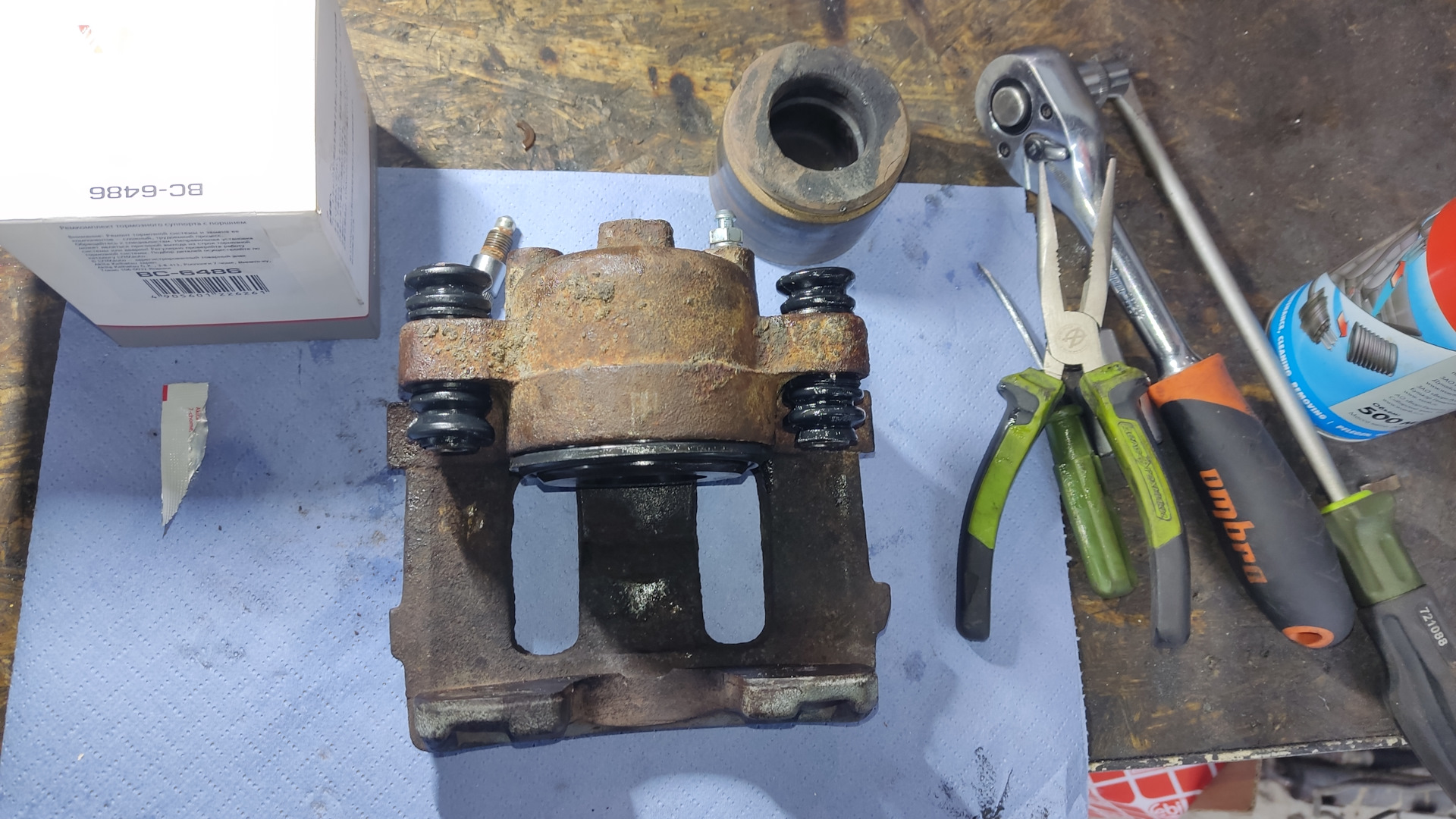 Греется тормозной диск, решено! — Jeep Grand Cherokee (ZJ), 5,2 л, 1997 ...