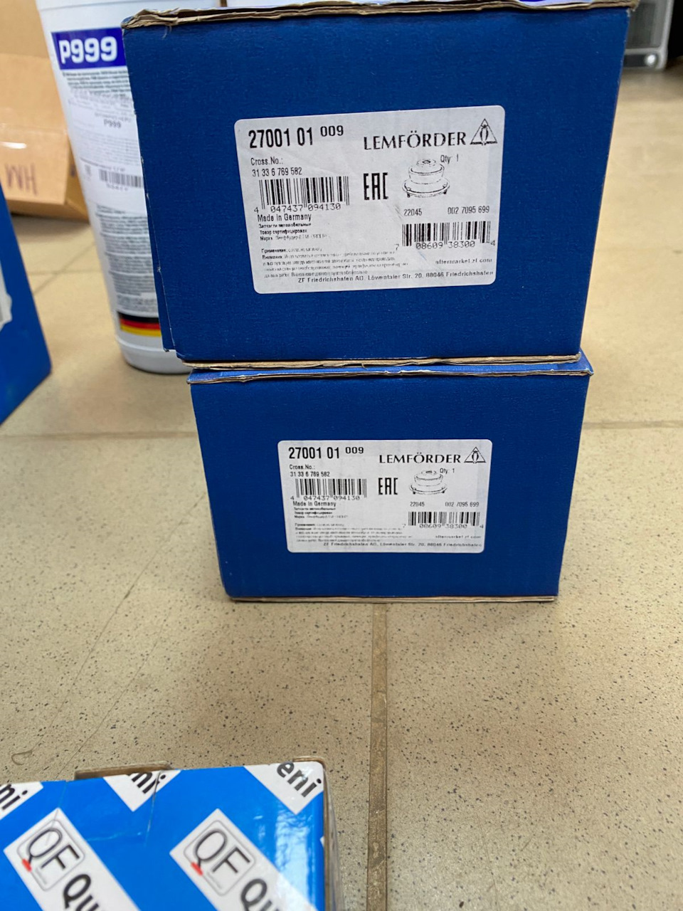 Замена передних амортизаторов — BMW 3 series (E90), 2 л, 2011 года ...