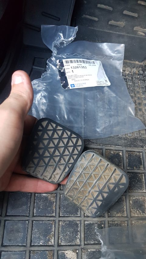 13281353 Накладка педали тормоза GM | Запчасти на DRIVE2