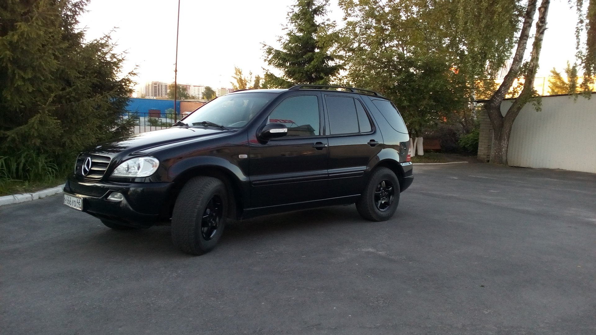 Эх, лето! Была жаркая неделя… — Mercedes-Benz M-Class (W163), 3,2 л ...