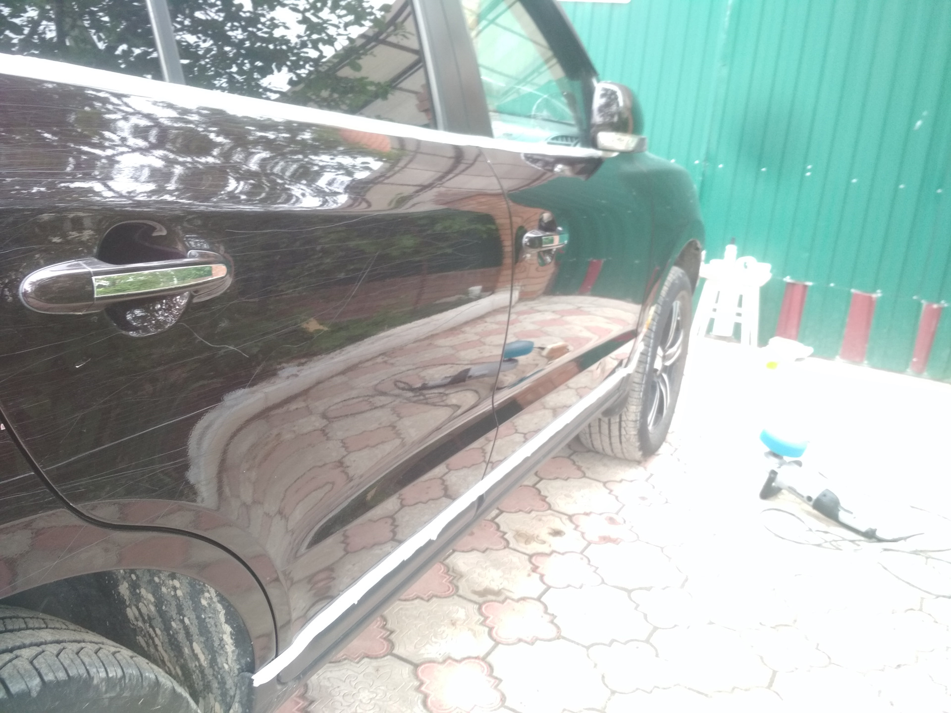 Замена радиатора MARK ll, радиатор SAT — Toyota Mark II (90), 2 л, 1996 ...