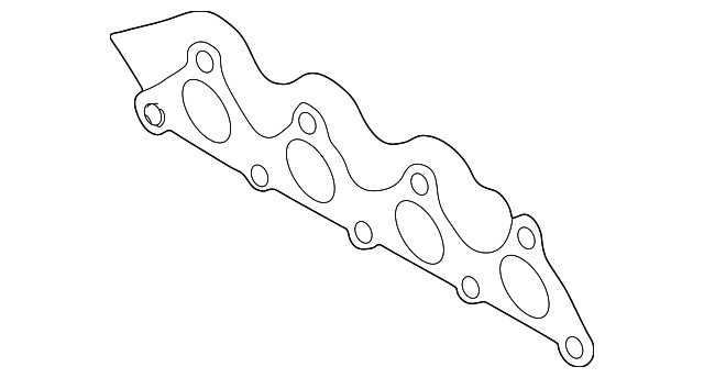 2852122020 Прокладка коллектора выпускного (sohc) KIA HYUNDAI ...