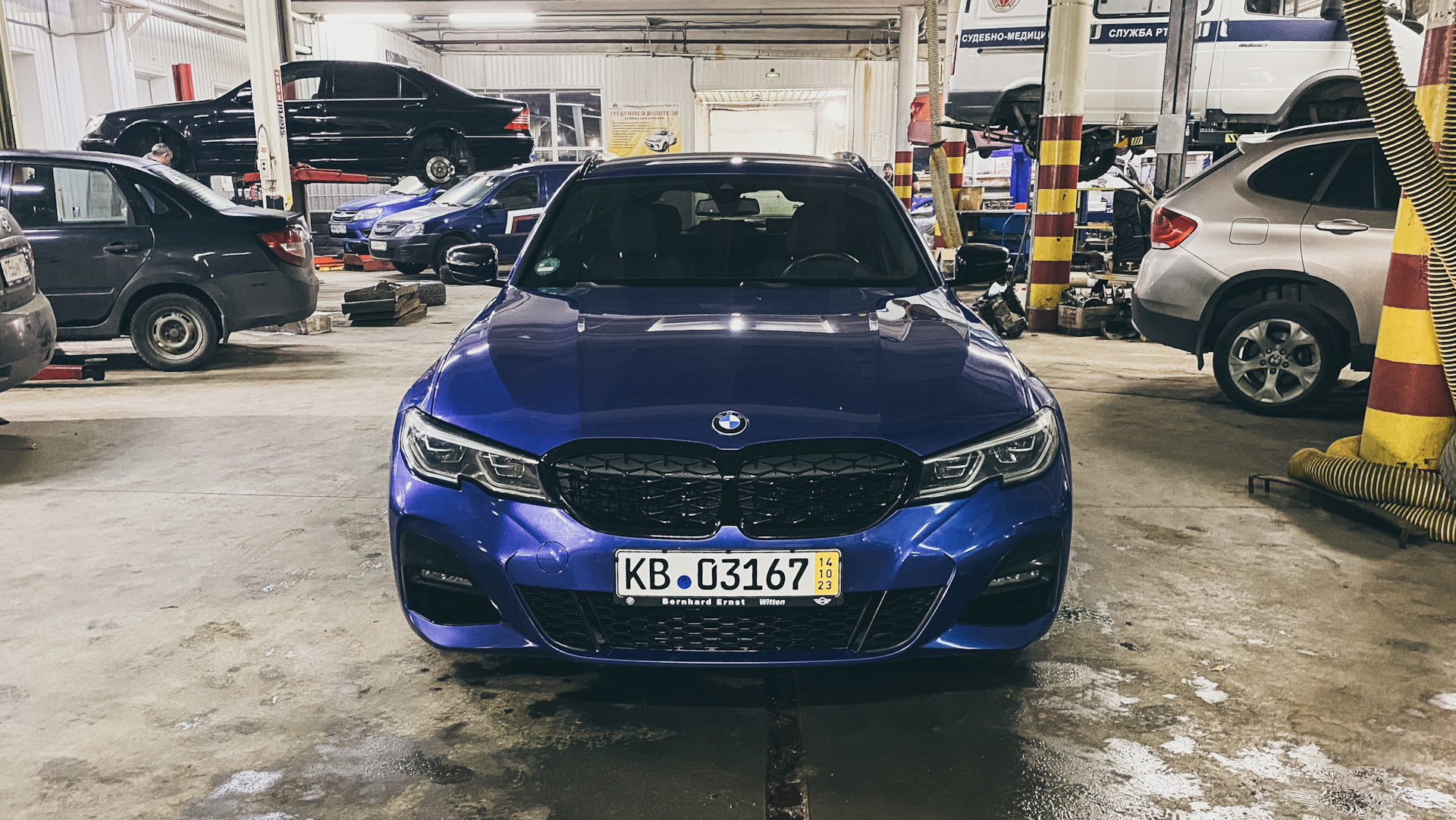 Решетка от M340 — BMW 3 series Touring (G21), 2 л, 2020 года | стайлинг ...