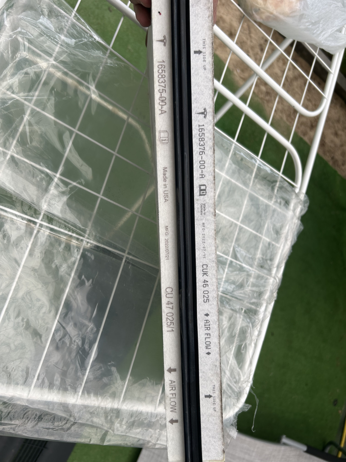 замена hepa фильтра — Tesla Model Y, 2022 года | своими руками | DRIVE2