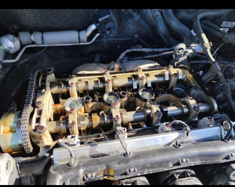 Прокладка клапанной крышки — KIA Ceed (1G), 1,6 л, 2011 года | плановое ...