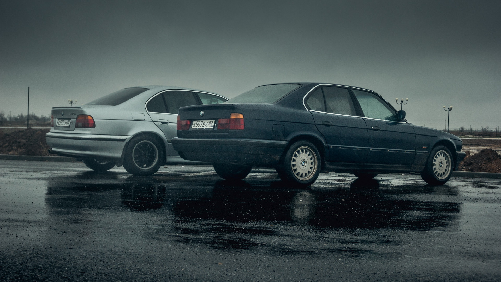 BMW E39 vs E34 — BMW 5 series (E39), 4,4 л, 1997 года | фотография | DRIVE2