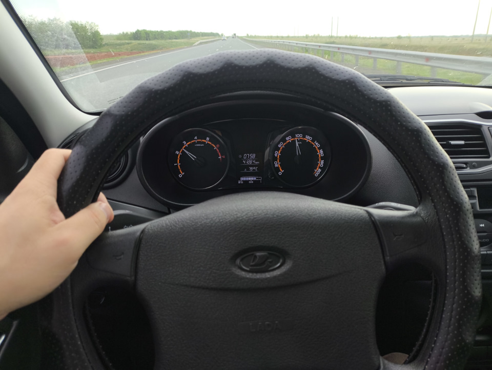 Развал-схождение #3, новые щетки стеклоочистителя — Lada Гранта (2G) FL ...