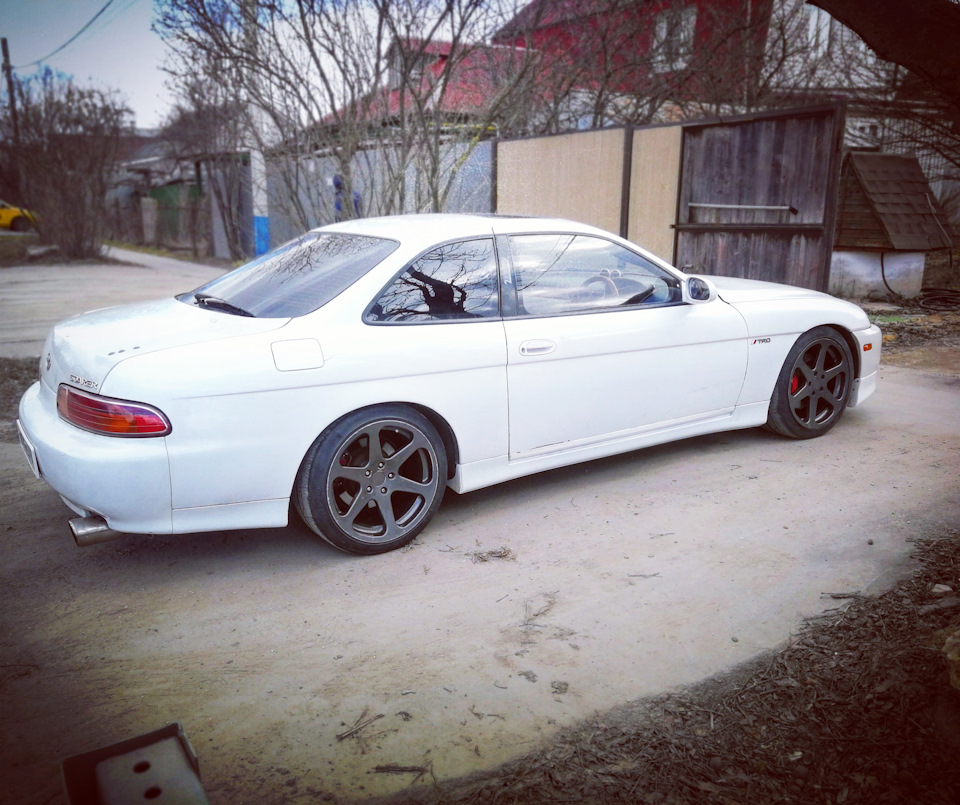 R18 vs R17 — Toyota Soarer (3G), 3 л, 1995 года | колёсные диски | DRIVE2