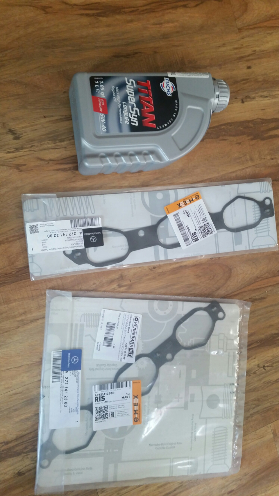 A2721412380 Прокладка впускного коллектора. Mercedes | Запчасти на DRIVE2