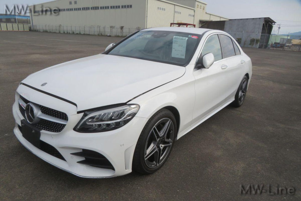 🖍️ 1. Вот уже и фотографии с ярда моего W205😎 — Mercedes-Benz C-Class (W205), 1,6 л, 2019 года ...
