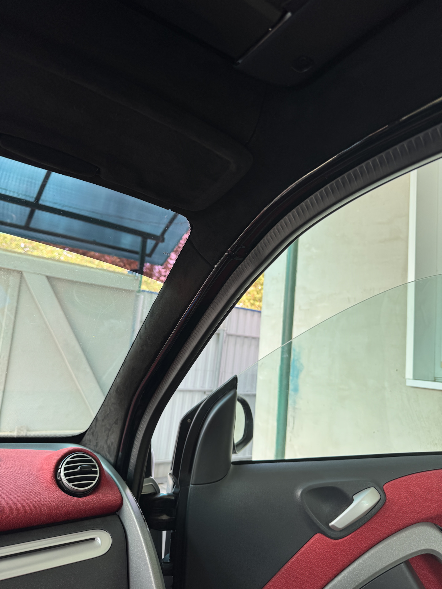 #️⃣1️⃣2️⃣Пробуем клеить пленку — Smart fortwo (2G), 1 л, 2011 года ...