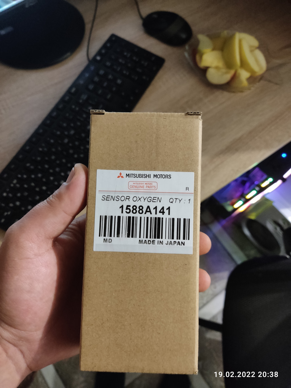 1588A141 Датчик кислородный, двигателя Mitsubishi | Запчасти на DRIVE2