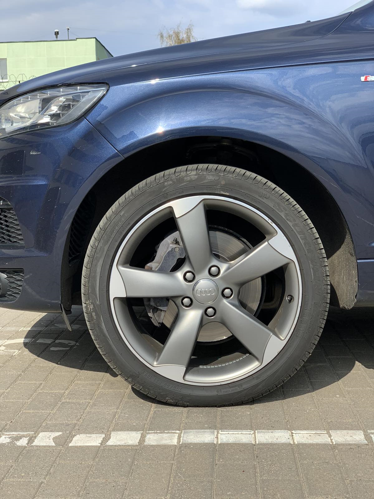 Rotor design R21 — Audi Q7 (1G), 3 л, 2014 года | колёсные диски | DRIVE2