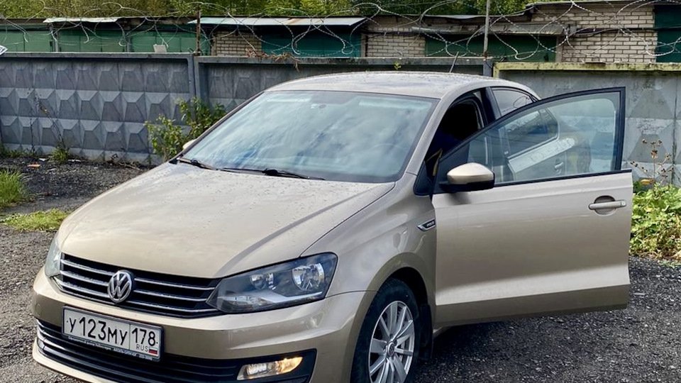 Volkswagen Polo Sedan 1.6 бензиновый 2016 | PoliK на DRIVE2