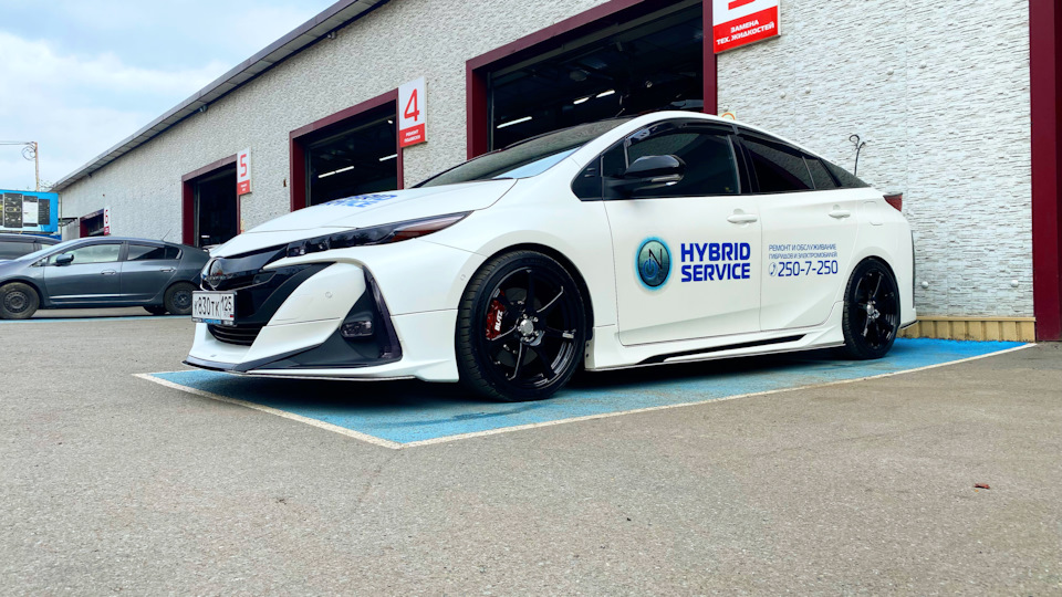 Toyota Prius (50) 1.8 гибридный (Plug-in) 2018 | ONHYBRID TUNING на DRIVE2