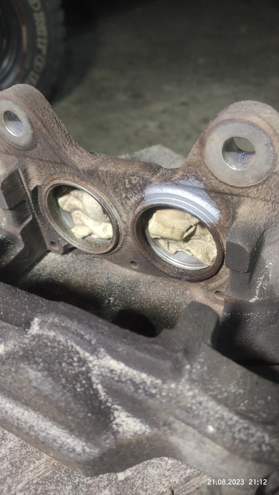 Тормозная система, перед (тормозные диски, колодки, ревизия суппортов ...