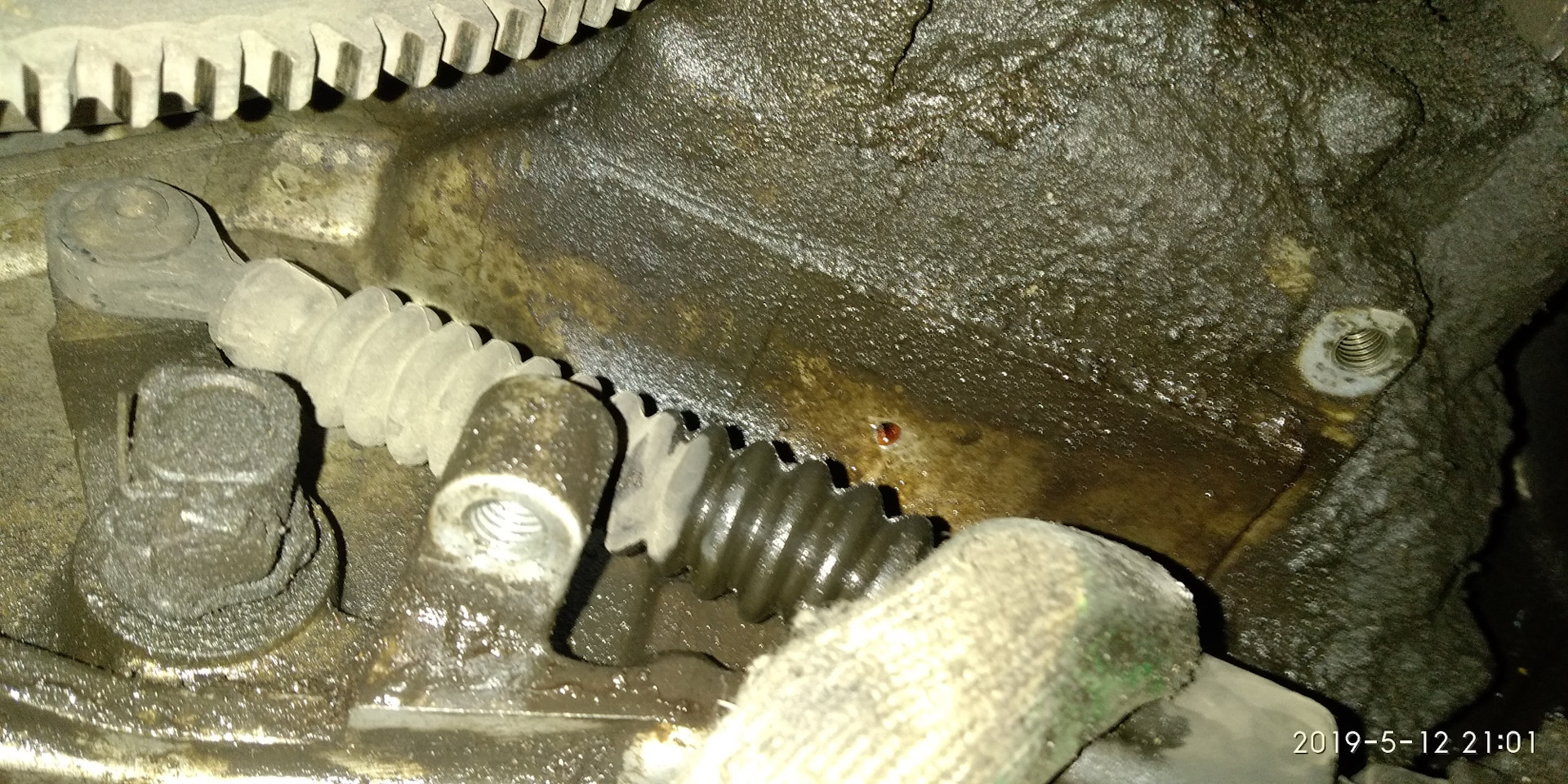 #беда с акпп! Дыра блин — Honda Accord (6G), 2,3 л, 2001 года | поломка ...