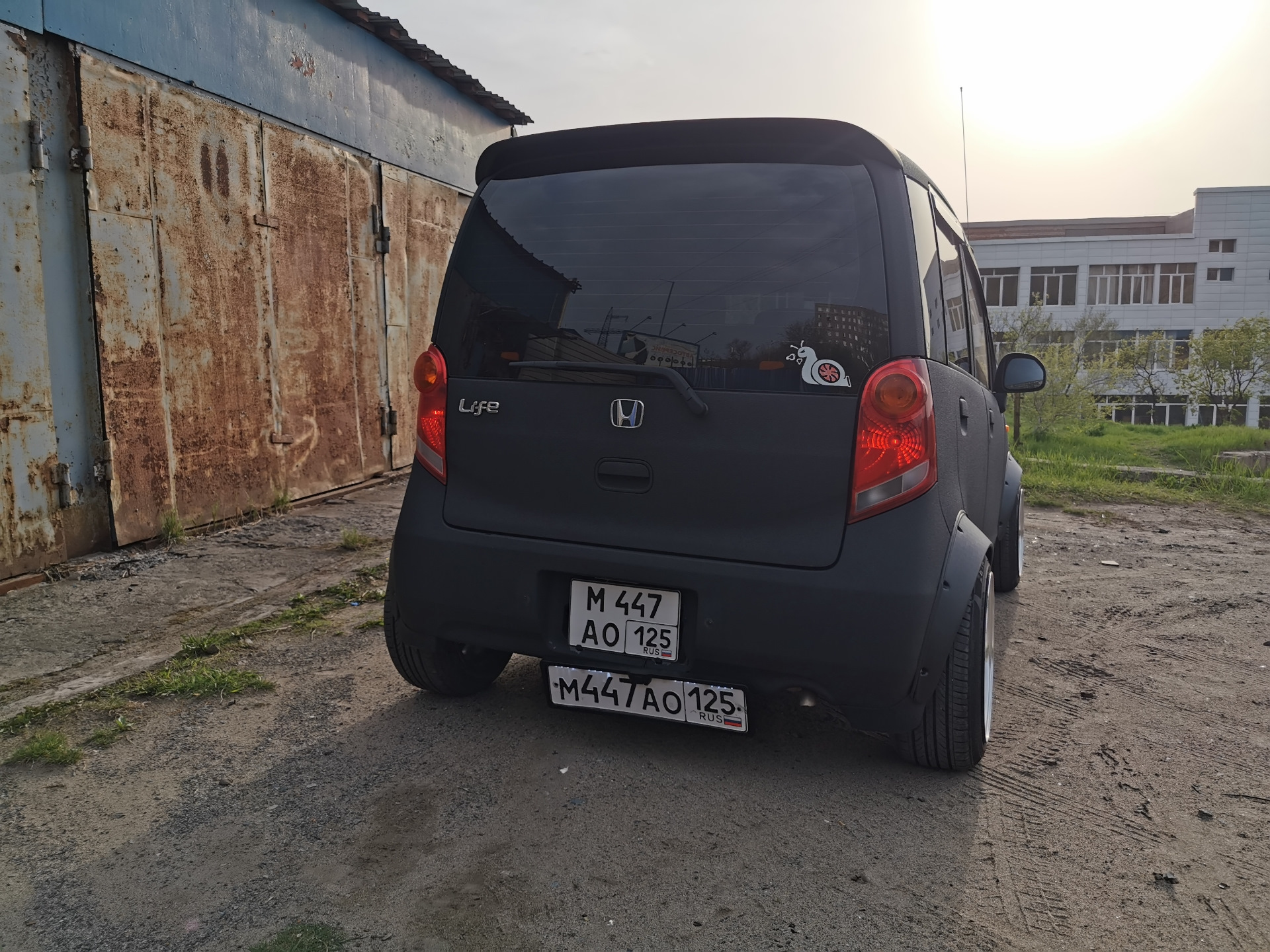 JDM в мелочах. Номера по новому ГОСТу — Honda Life (JB5/JB6/JB7/JB8), 0,7 л, 2009 года ...