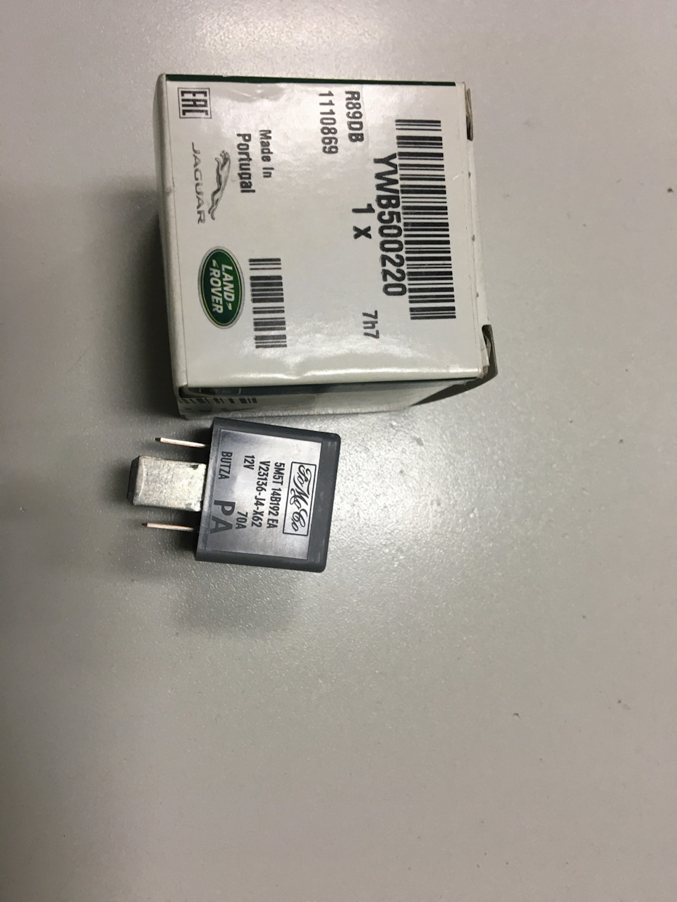 5M5T14B192EA Реле обогрева лобового стекла 1425754, 5M5T-14B192-EA Форд ...