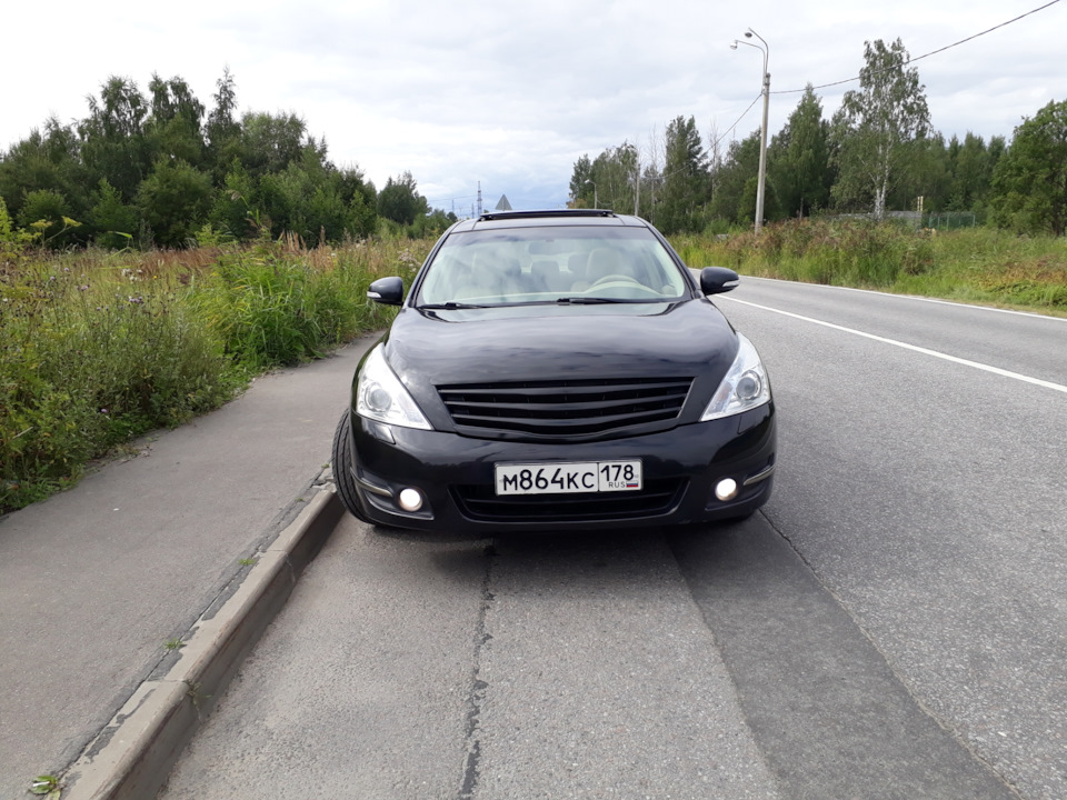 Решетка радиатора — Nissan Teana (J32), 2,5 л, 2011 года | стайлинг ...