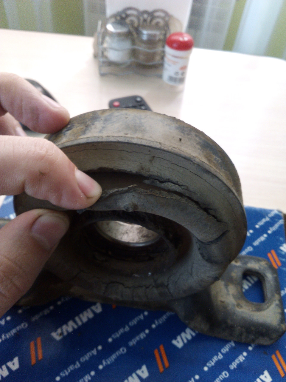 ⓵⓻ Подвесной подшипник карданного вала JZX90 — Toyota Mark II (90), 2,5 ...