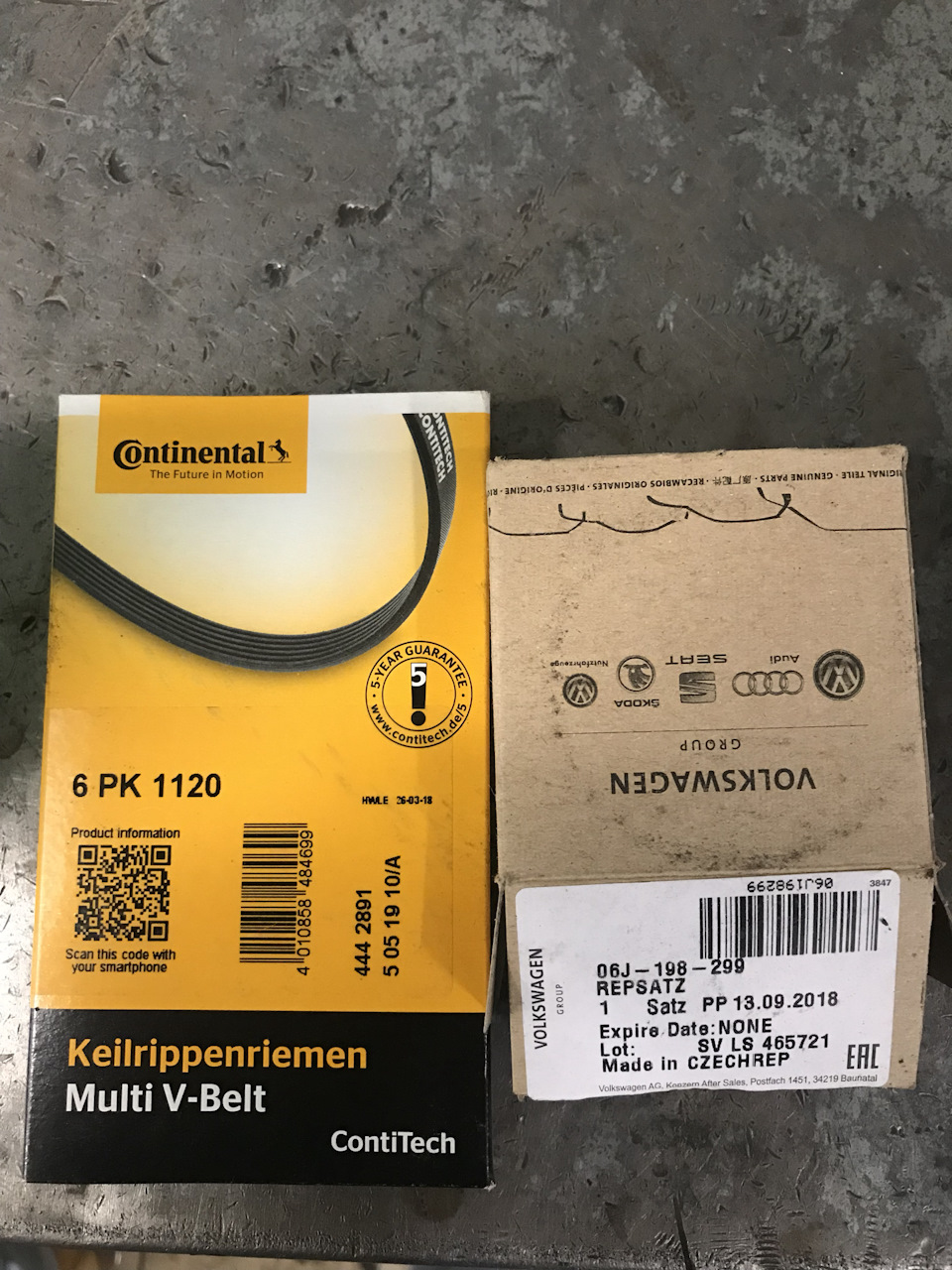 06J198299 Ремкомплект натяжителя VAG | Запчасти на DRIVE2