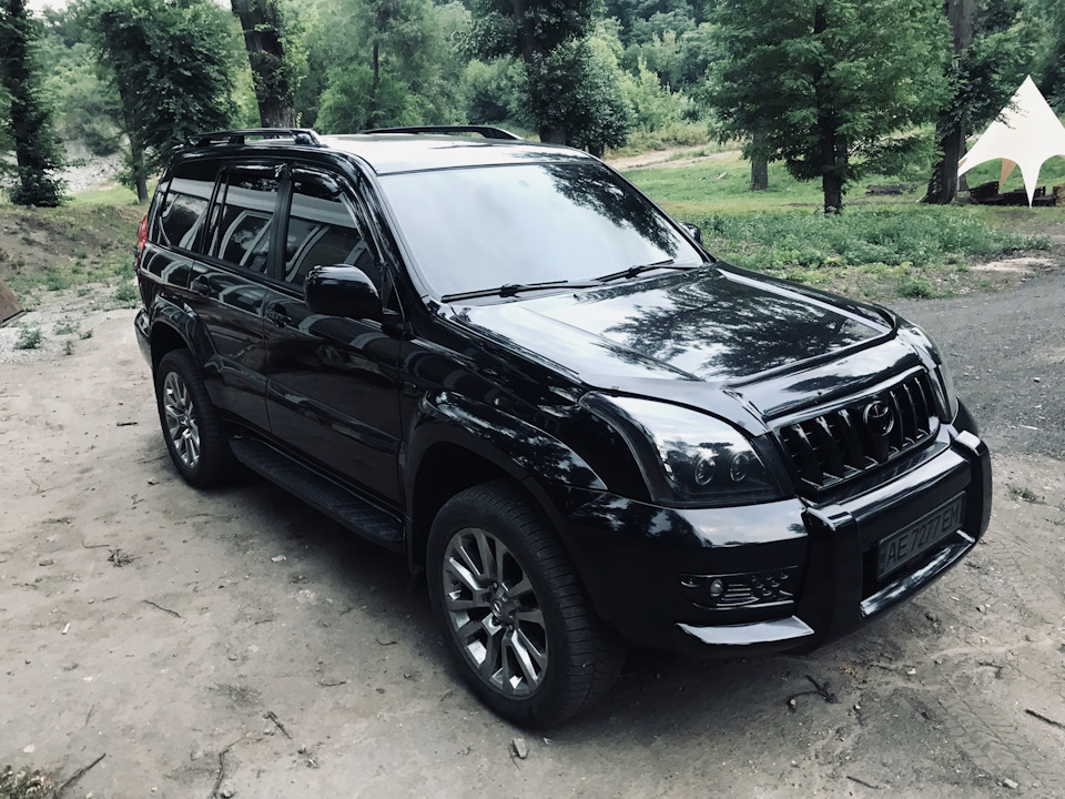 Покраска порогов рейлингов брызговиков ) и просто фото — Toyota Land ...