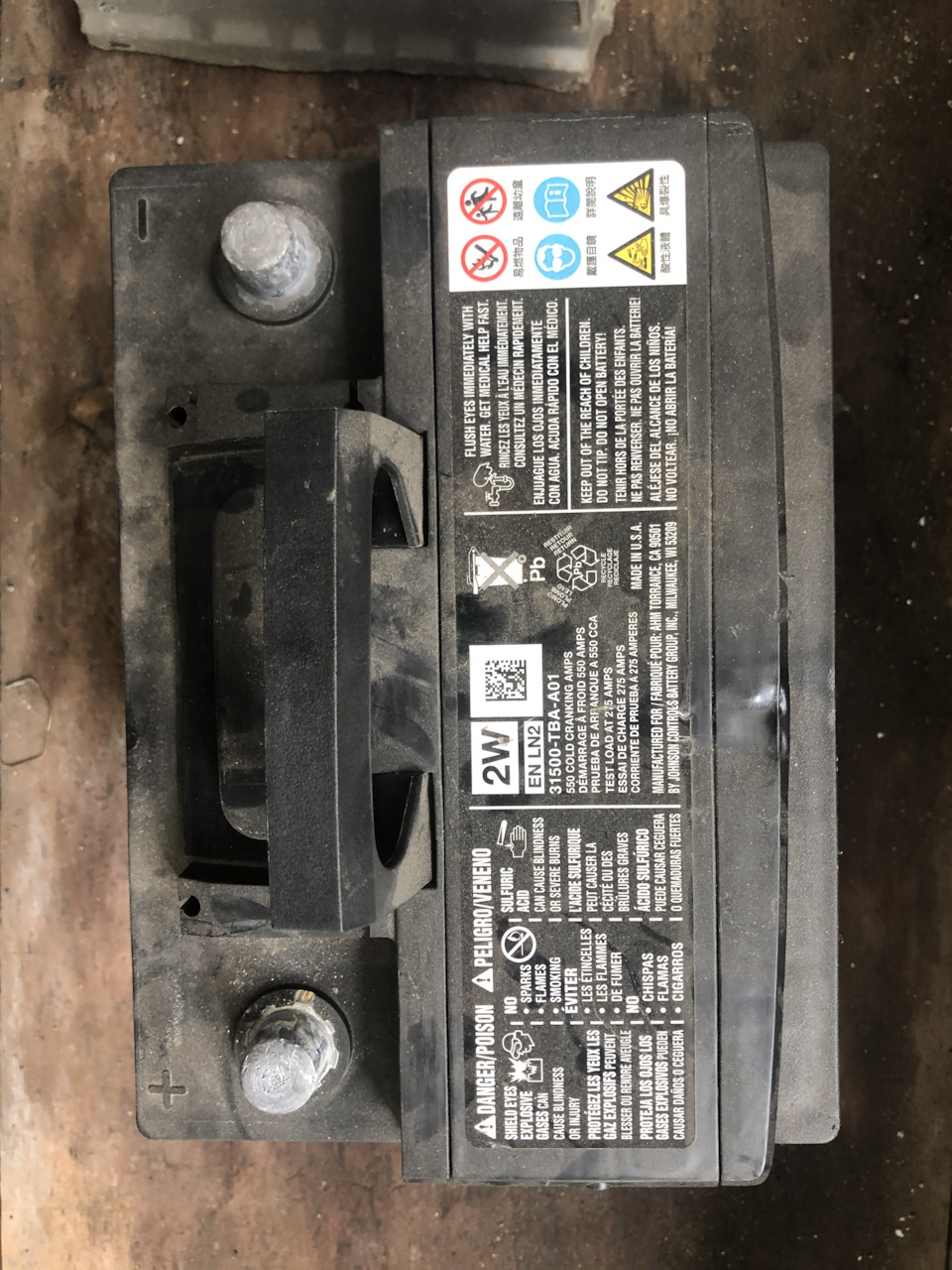 31500TBAA01 Аккумуляторная батарея L2 Honda | Запчасти на DRIVE2