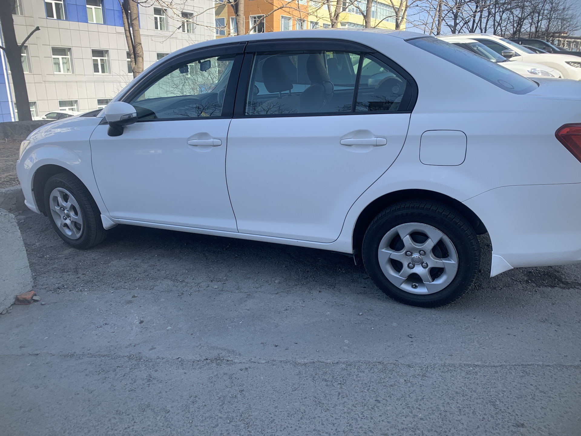 Брызговики комплект Toyota Axio / Fielder 161 165 2012 — 2021 — Toyota ...