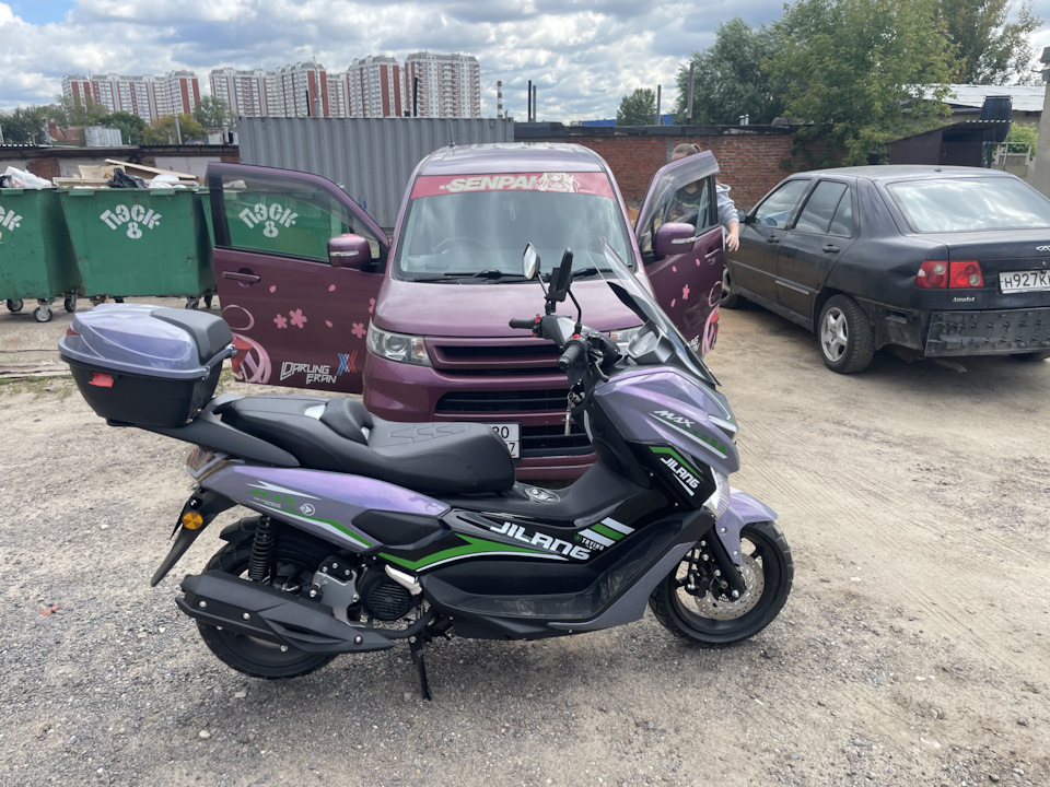 Jilang Max Pro: Первое ТО — DRIVE2