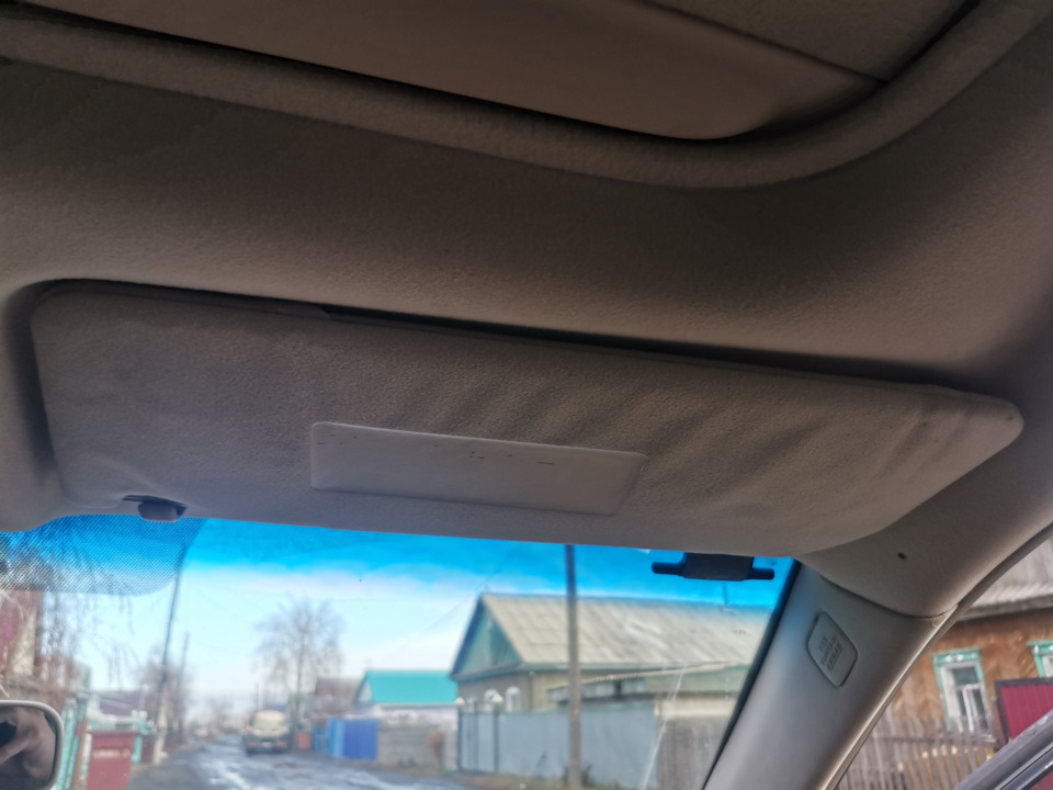 Заменил водительский солнцезащитный козырек — Toyota Camry (XV30), 2,4 ...