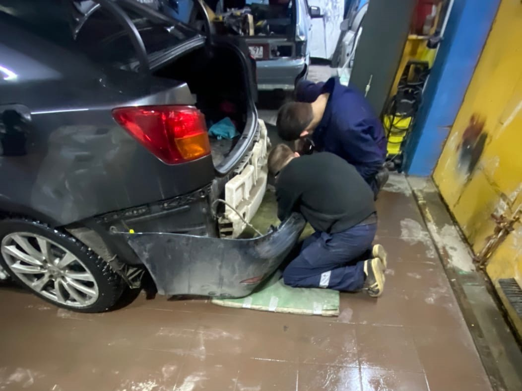 2. Принятие неизбежного (зима). — Lexus IS II, 2,5 л, 2006 года | визит ...