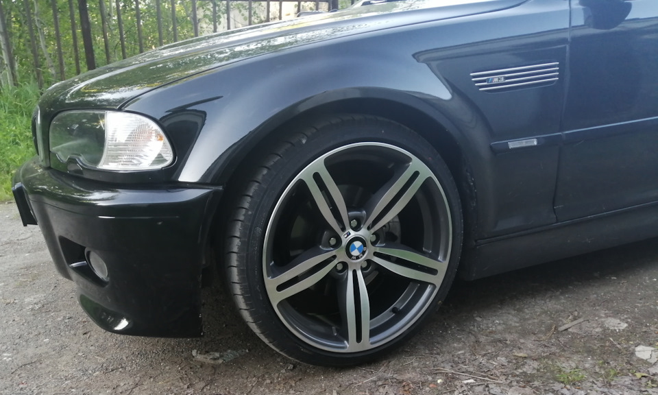 Колёса. 167 стиль R19 — BMW 3 series Coupe (E46), 2,5 л, 2002 года ...