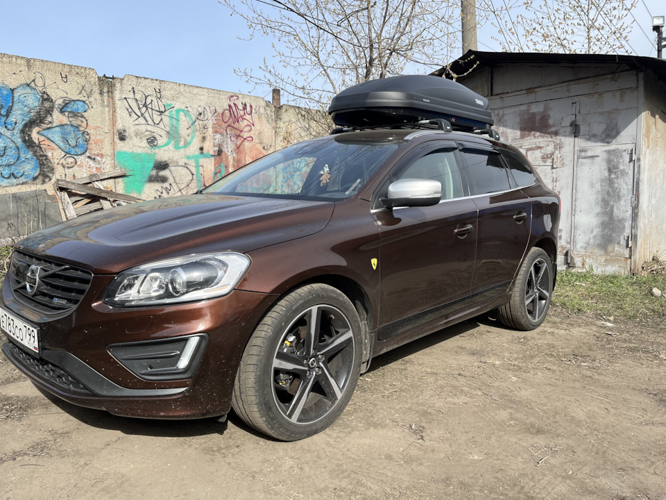 Комплект Thule — Volvo XC60 (1G), 2,4 л, 2014 года | другое | DRIVE2