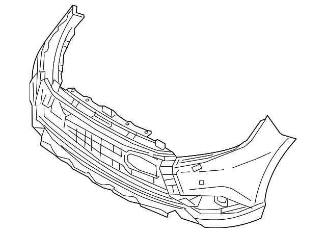62022W730P Крышка бампера Mitsubishi | Запчасти на DRIVE2