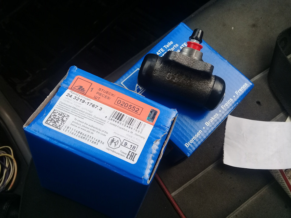 24321917673 Колесный тормозной цилиндр ATE | Запчасти на DRIVE2