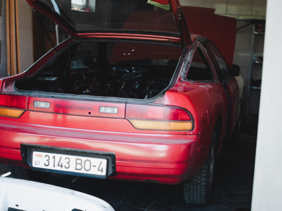 Подготовка. Кузов — Nissan 240SX Chuki (S13), 2,4 л, 1991 года ...