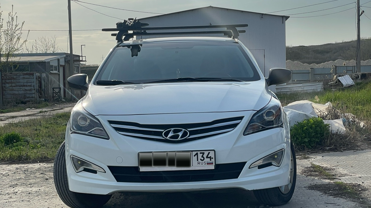 Hyundai Solaris (1G) 1.4 бензиновый 2015 | Лайба на DRIVE2