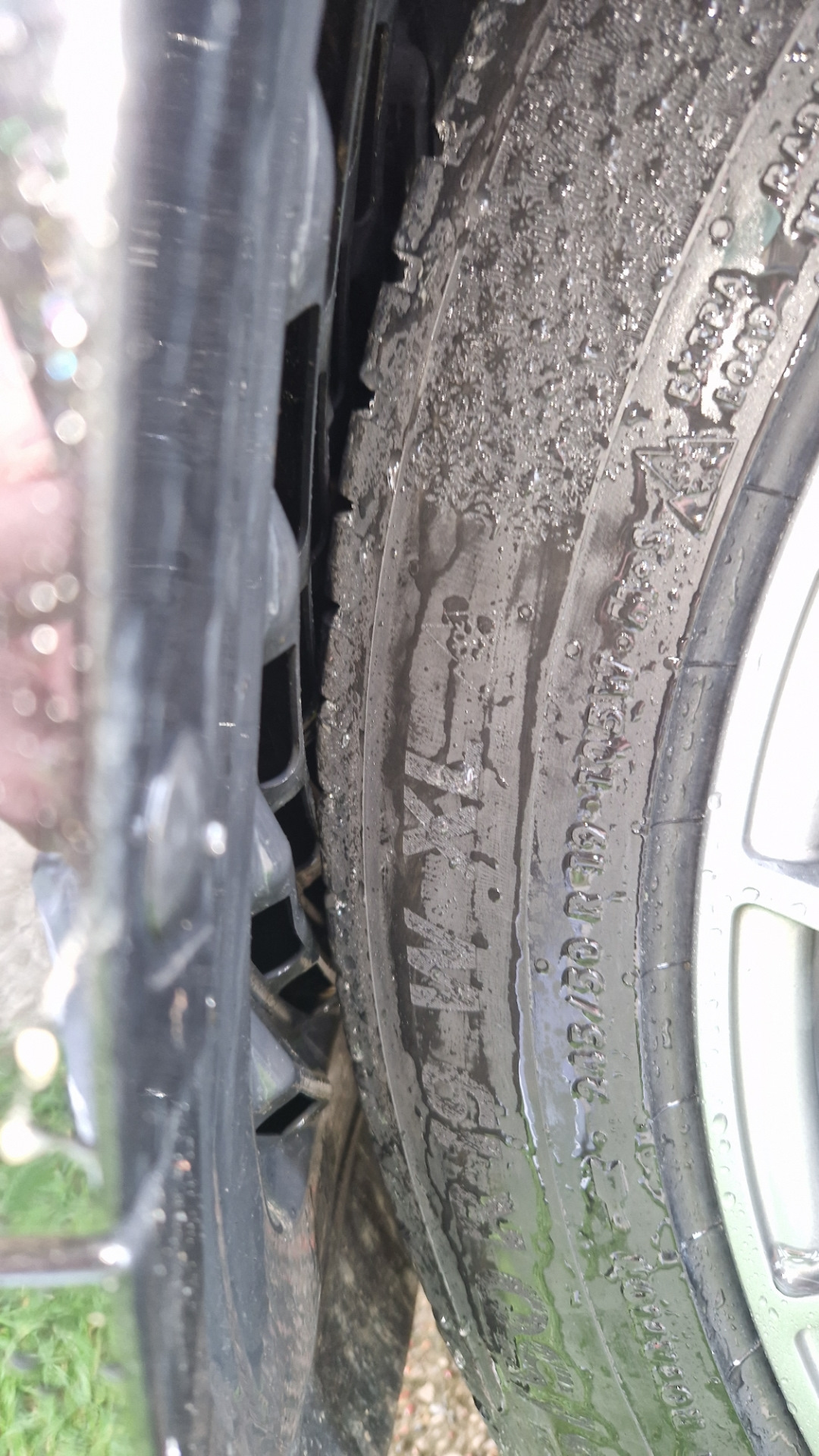 Новые шины — BMW X3 (F25), 3 л, 2011 года | шины | DRIVE2