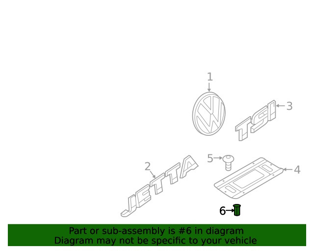 WHT007341 Гайка, глухая неподв VAG | Запчасти на DRIVE2