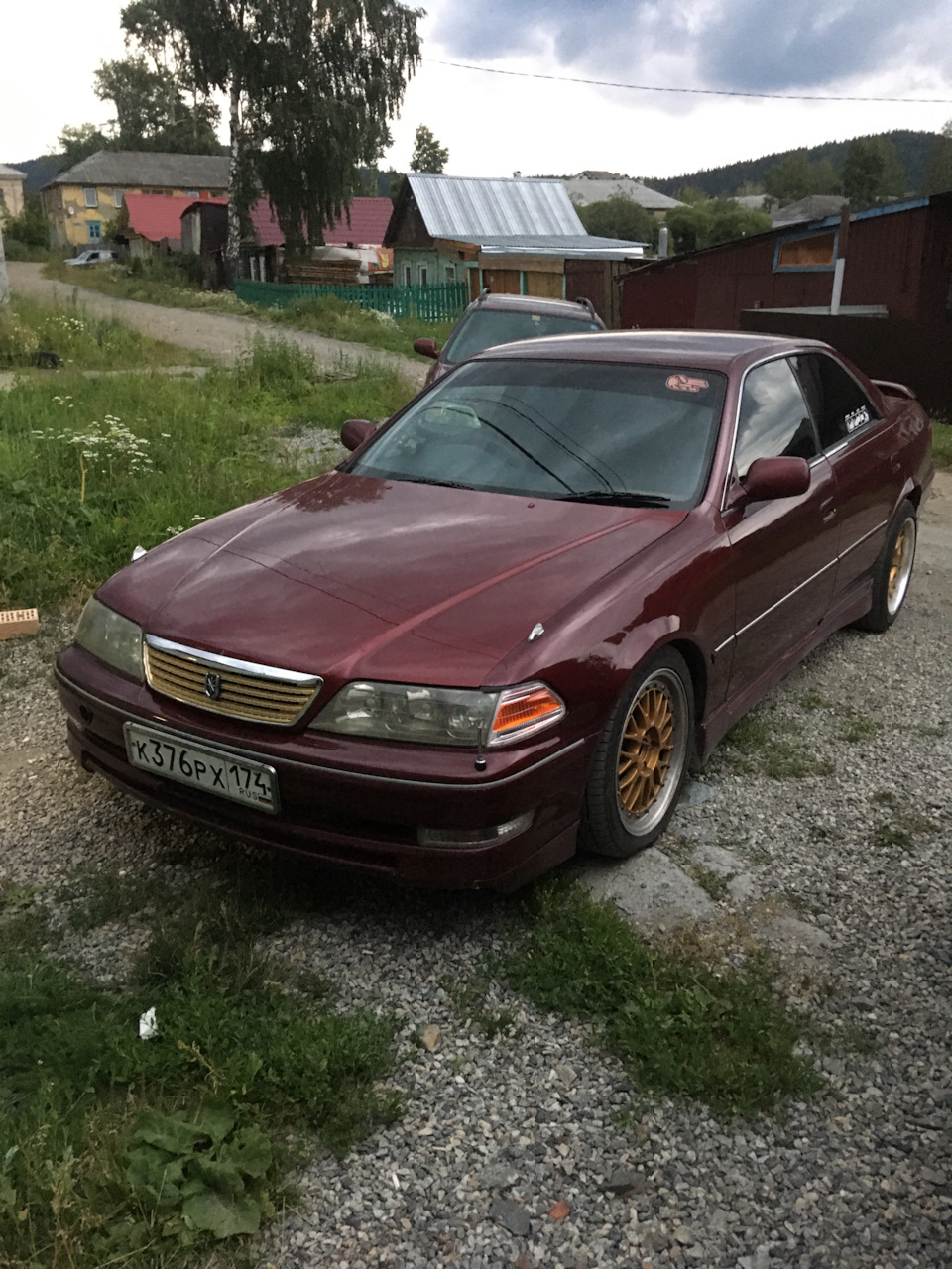Цыганский тюнинг — Toyota Mark II (100), 3 л, 1998 года | мойка | DRIVE2