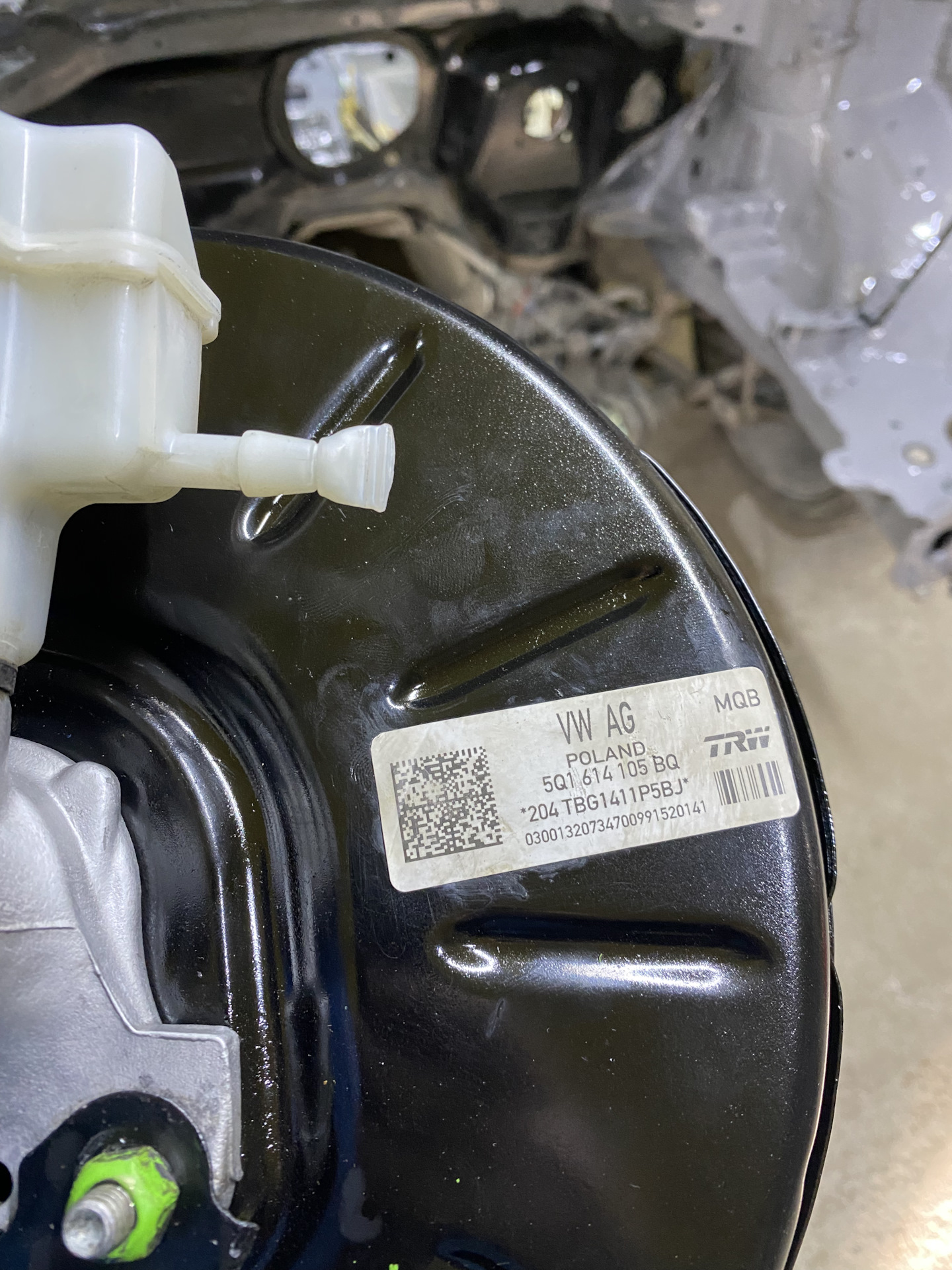 ГТЦ 25.4 и ВУТ от MQB, получаем PQB — Skoda Yeti, 1,8 л, 2015 года ...