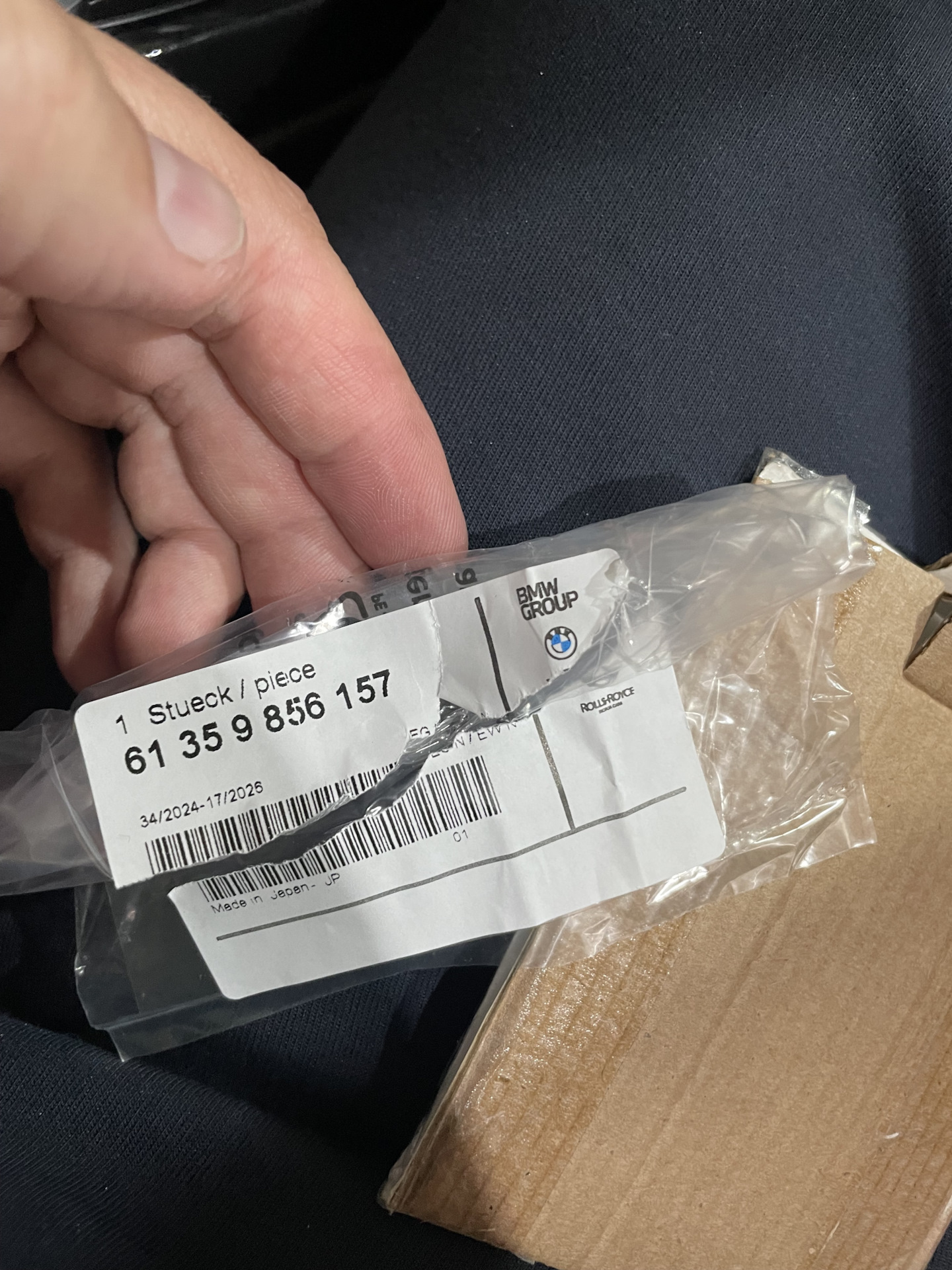 Замена лобового стекла. — BMW 5 series (F10), 2 л, 2016 года ...