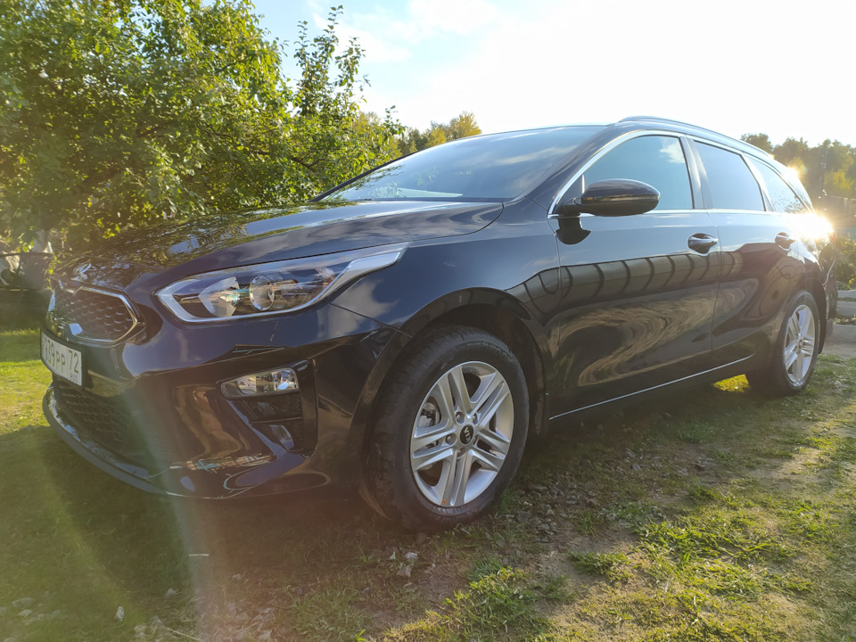 25.09.21 переход на шины R17 — KIA Ceed SW (3G), 1,6 л, 2021 года ...
