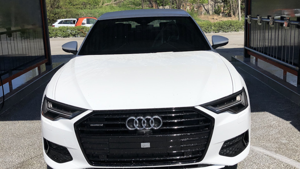 Путь к внешнему s-line. Промежуток — Audi A6 (C8), 2 л, 2020 года ...