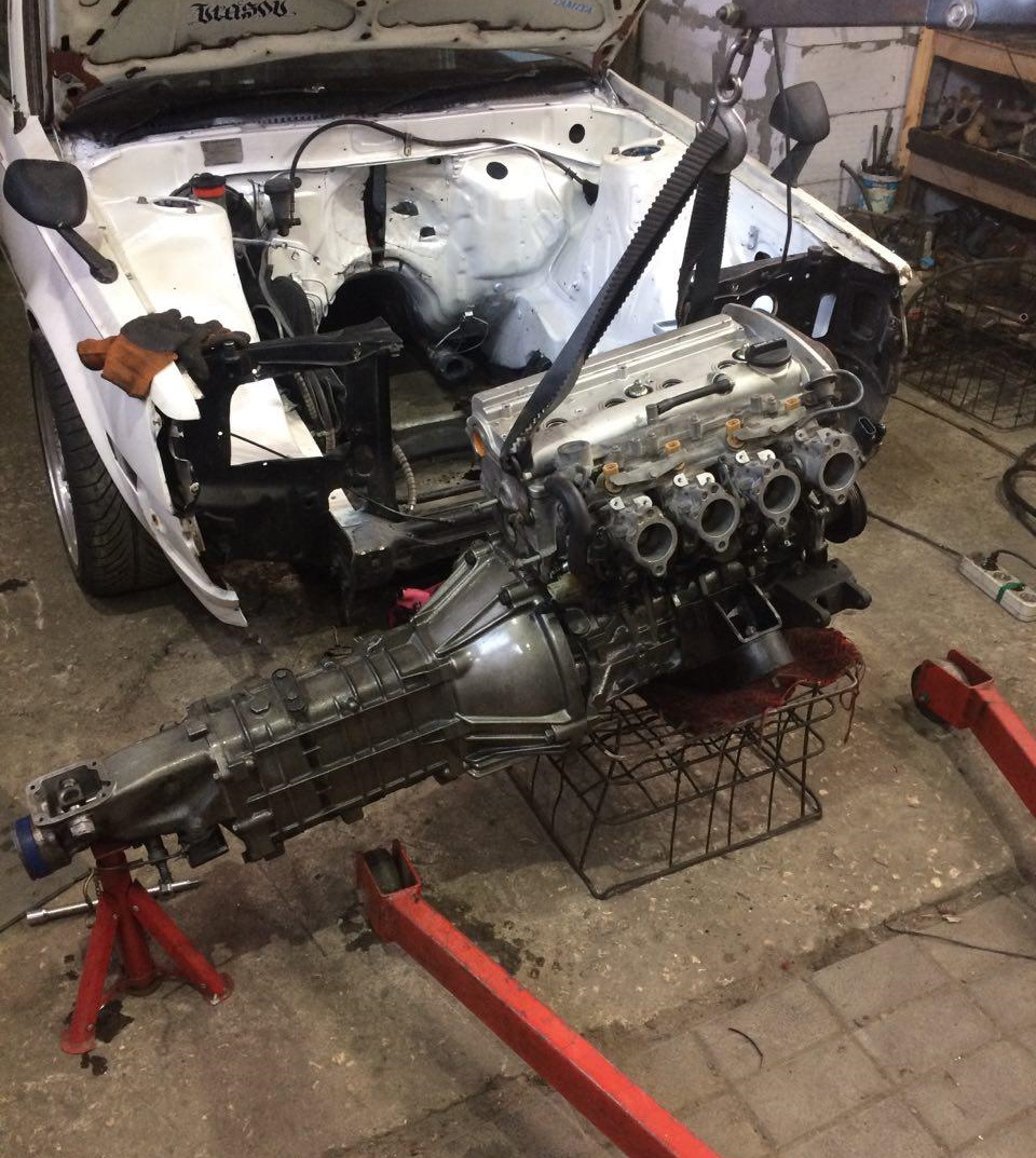 Дела идут. Сварил выпуск. То-се — Toyota Carina (3G), 1,6 л, 1984 года ...