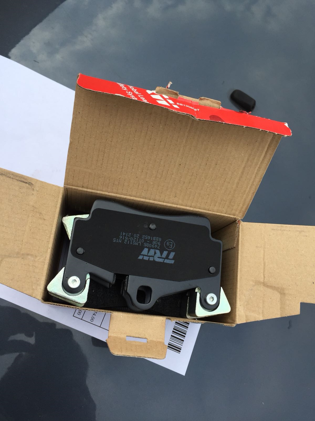 Замена задних тормозных колодок и… — Porsche Cayenne (1G) 955/957, 4,5 ...