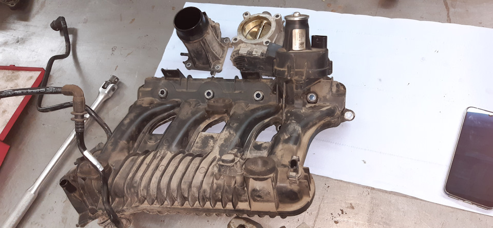 Течь масла…поиск причины — Mercedes-Benz C-Class (W204), 1,8 л, 2013 ...