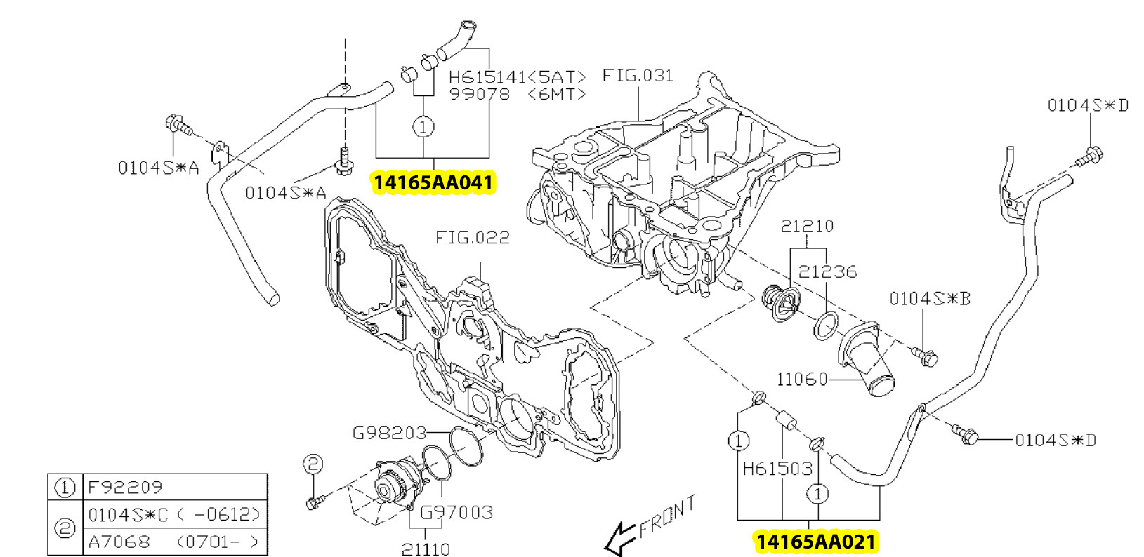 Замена всех трубок/шлангов/патрубков системы охлаждения. — Subaru ...
